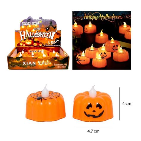 Velas Led Halloween A Pilas Xian Zhu