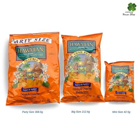 American Hawaiian Crispy Potato Chips And Crunchy Kettle Style Potato