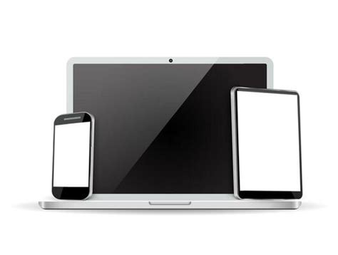Laptop Tablet Phone Vector Art Icons And Graphics For Free Download