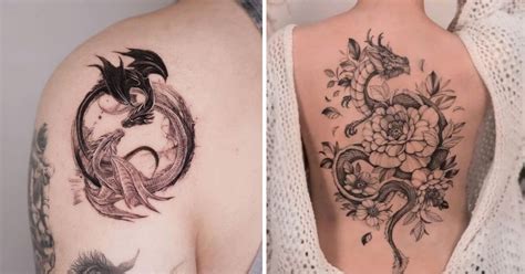 22 Fierce Dragon Tattoo Designs To Make You Swoon