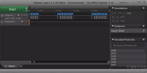 单片机uart串口通讯波形实测 波形测试数据示例 Csdn博客