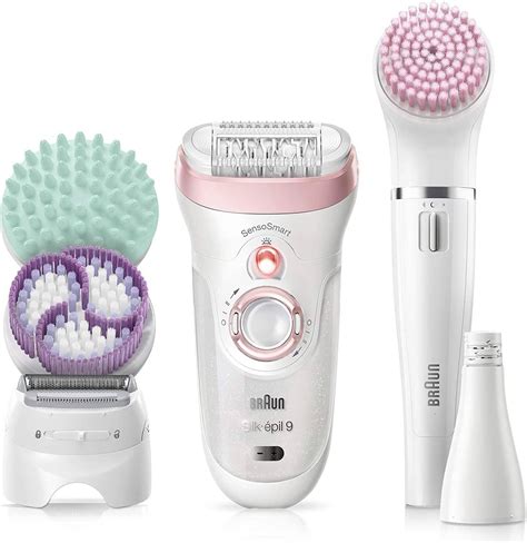 Braun Silk Pil Beauty Set 9 9 985 Deluxe 7 In 1 Cordless Wet And Dry Hair
