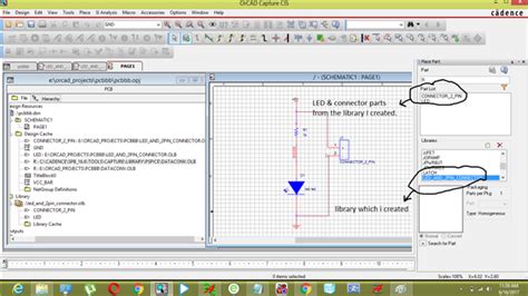 Cant Able To Place Resistor Used In Orcad Capture To Allegro Pcb Designer Professional