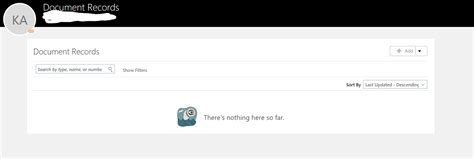 Employee Not Able To View Document Record — Cloud Customer Connect