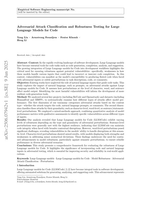Pdf Adversarial Attack Classification And Robustness Testing For