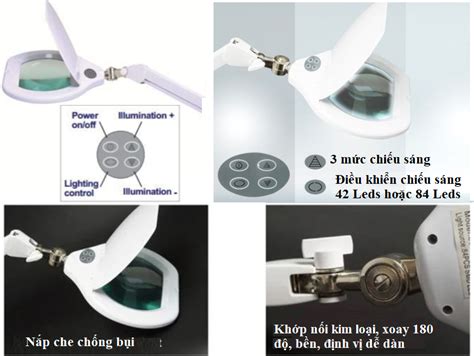 Kính lúp 8067LED-U 10X