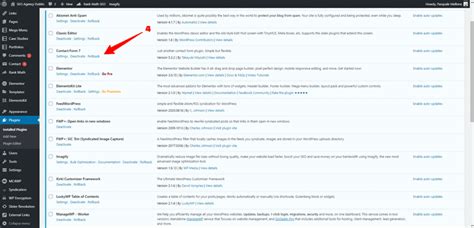 Hướng dẫn Roll back Plugin Theme Wordpress về phiên bản trước