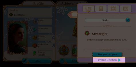 How Do I Delete My Profile Seekers Notes Hidden Objects Help Center