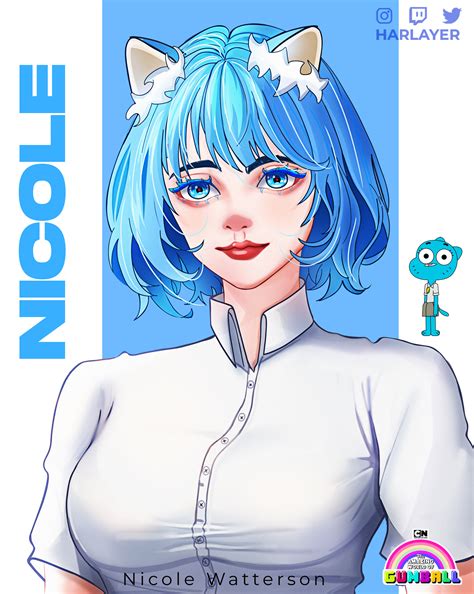 An Domhan Iontach De Gumball Nicole
