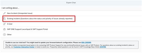 2863548 Frequently Asked Questions Sap Support Expert Chat Sap