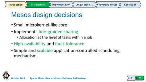 Apache Mesos Architecture Design And Code Review Pptx