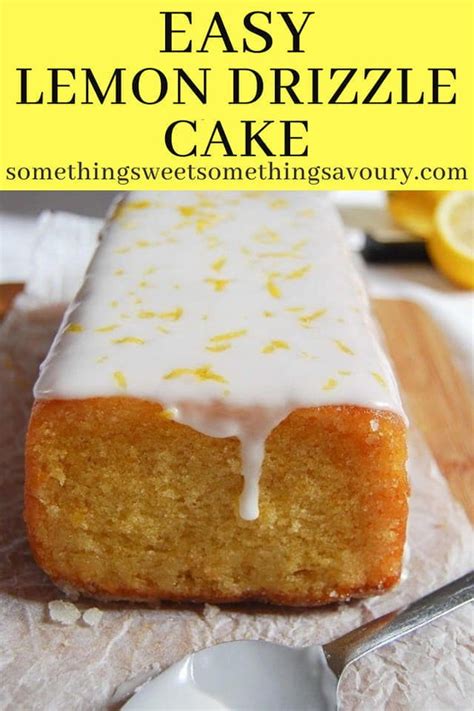 Best Lemon Drizzle Cake Artofit