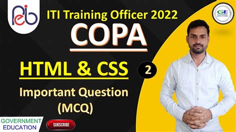 Html And Css Mcq Iti To Copa Html Css Java Script Mcq In Hindi By Jitendra Sir Itito Copa