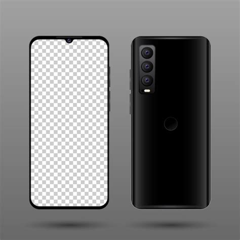 premium vector 3d mockup android phone