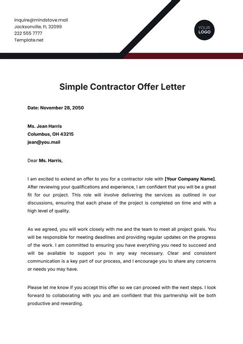 Free Teacher Job Offer Letter Template To Edit Online