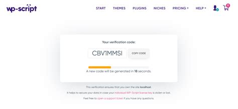 Site Verification Wp Script Documentation