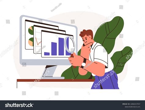 Business Performance Analysis Benchmark Metrics Audit Stock Vector Royalty Free 2282217557