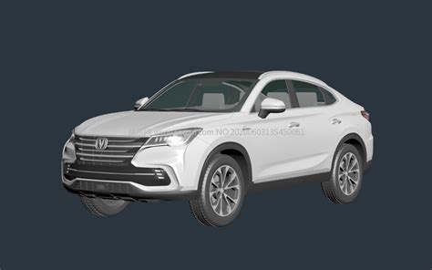 2019款长安cs85 Coupe汽车3d模型maxfbx两种格式汽车模型下载 摩尔网cgmol
