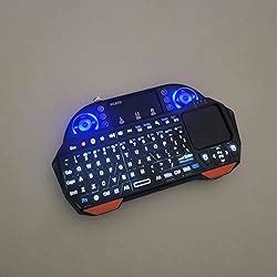 Fosmon Mini Bluetooth Keyboard QWERTY Keypad Wireless Portable Lightweight With Built In