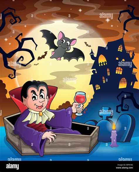 Vampire Theme Image 2 Stock Vector Image And Art Alamy