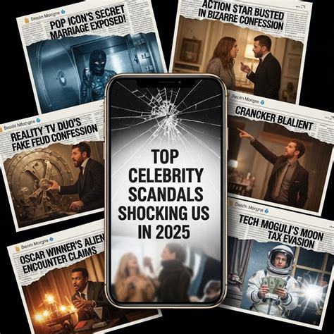 Shocking Celebrity Scandals Of 2025 Graphic Eagle