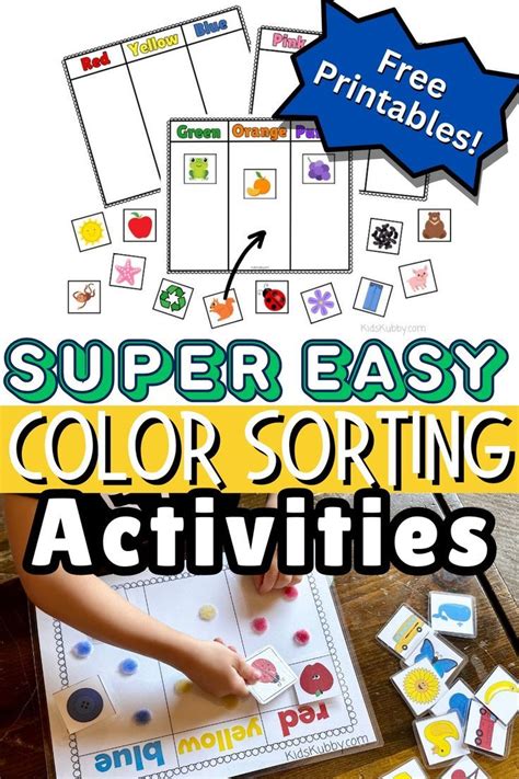 10 Easy And Fun Color Sorting Activities Artofit
