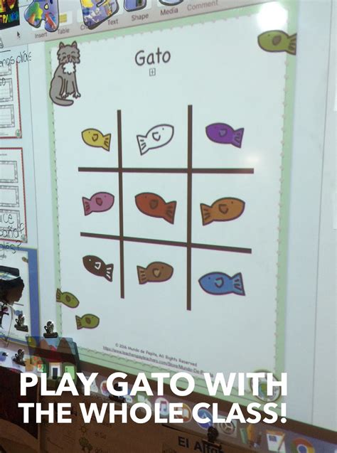 Play Gato Tic Tac Toe With The Whole Class Great Listening