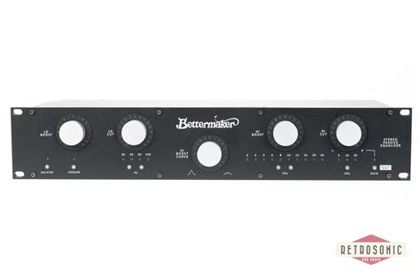 Bettermaker Stereo Passive Equalizer
