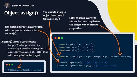 Coner M On Linkedin Javascript Method Spotlight Objectassign 🔎