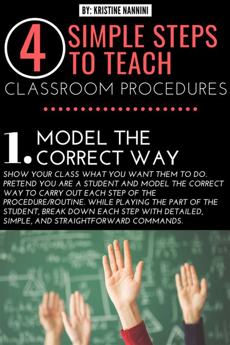 How To Teach Classroom Procedures And Team Building Ideas Artofit