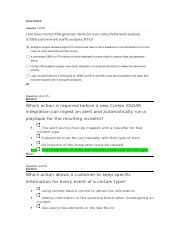 PSE Cortex Docx Assesment Ok Question Of Which Action Is Required Before A