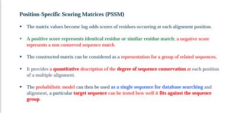 Github Sarah Hesham 2022 Computational Biology Position Specific Scoring Matrices