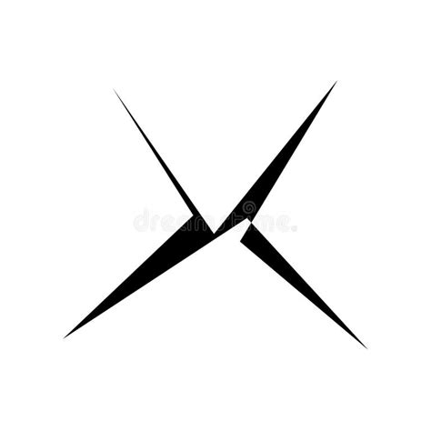 Edgy Geometric Random Amorph Amorphous Shape Element Vector Stock Vector Illustration Of