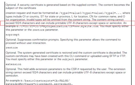 Powervault Me5 Creating Csr On An Array Using Spaces In Between The