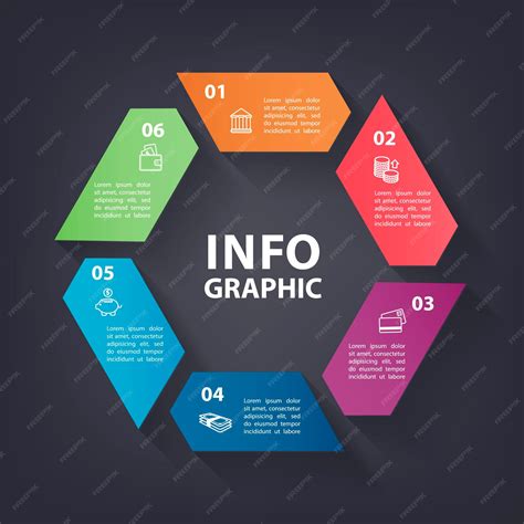 Premium Vector Vector Colorful Loop Infographic Template For Diagram Graph Presentation And