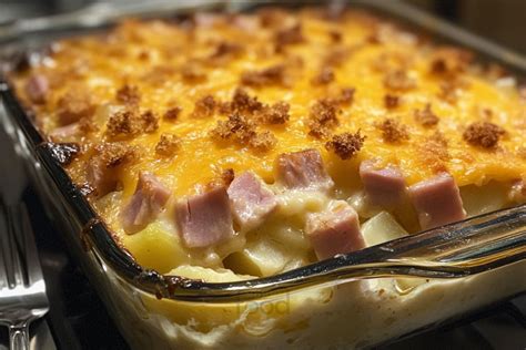 Ham And Potato Casserole