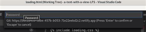 Problem With Authentication Unable To Push Lfs And Vscode Popup