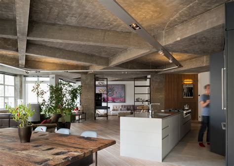 Apartment By Inside Out Architecture Features Chunky Concrete Beams