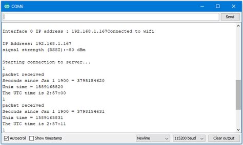 Retrieve Universal Time Utc