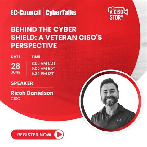Ec Council On Linkedin Eccouncil Cybersecurity Informationsecurity Ciso Webinar…