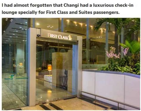 A First Class Experience