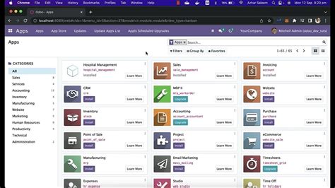 Add Icon Image For Odoo Module Odoo 15 Development Youtube