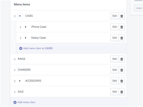 Shopify Debut Theme Multi Level Menu Issue Solved Without Plugin