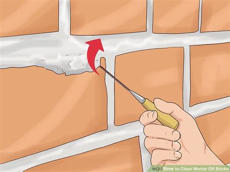 Ways To Clean Mortar Off Bricks WikiHow