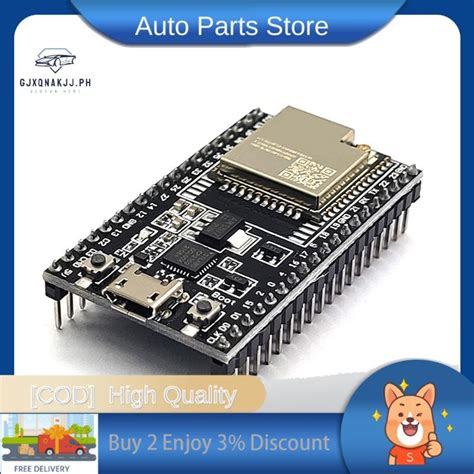 esp32 devkitc บอร์ดพัฒนา esp32 แผ่นฐานสามารถติดตั้งโมดูล wrover และเสา