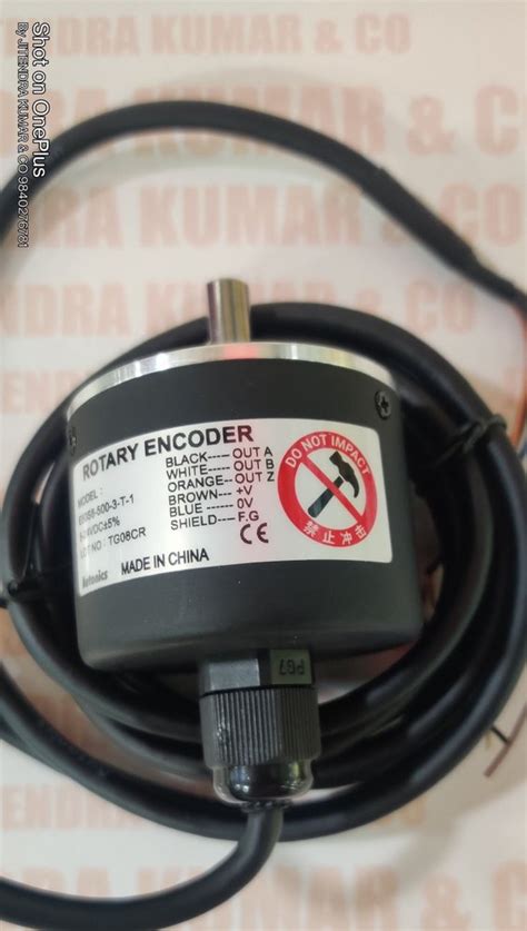Black Rotary Encoder Autonics For Industrial At Piece In Chennai ID