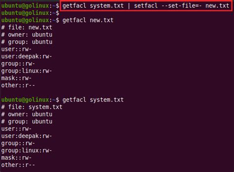 15 Setfacl And Getfacl Command Examples In Linux Cheat Sheet