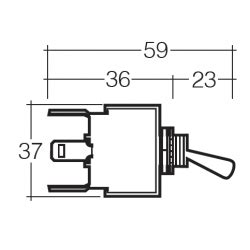 ELECTRICAL SWITCHES ON OFF TOGGLE SWITCH