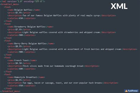 Come Creare Un Elenco Prodotti In Xml ⋆ Fullpress It
