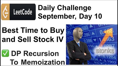 best time to buy and sell stock iv leetcode daily challenge 10 30 leetcode solutions c